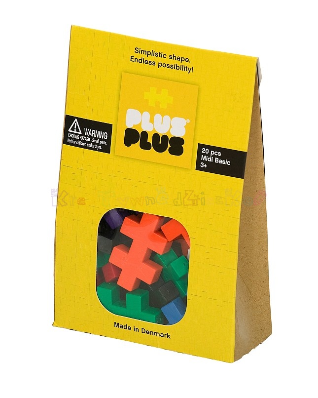 Klocki PLUS PLUS Midi BASIC 20 :: ArtEquipment - Internetowy sklep dla plastyków